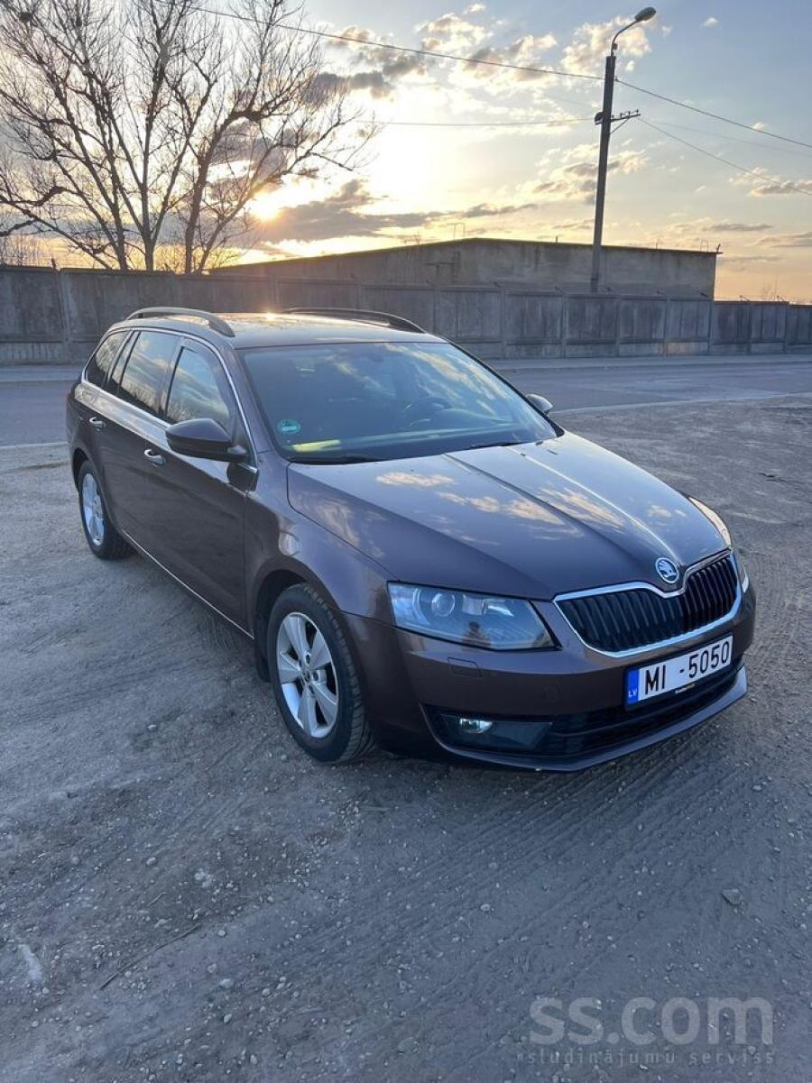 Brūns Skoda Octavia 2015 Rīga, ar dzinēja tilpumu 1.60 L un nobraukumu 331 tūkst. km par 5000 €, foto 3 vietnē AUTOMOTO.COM.LV