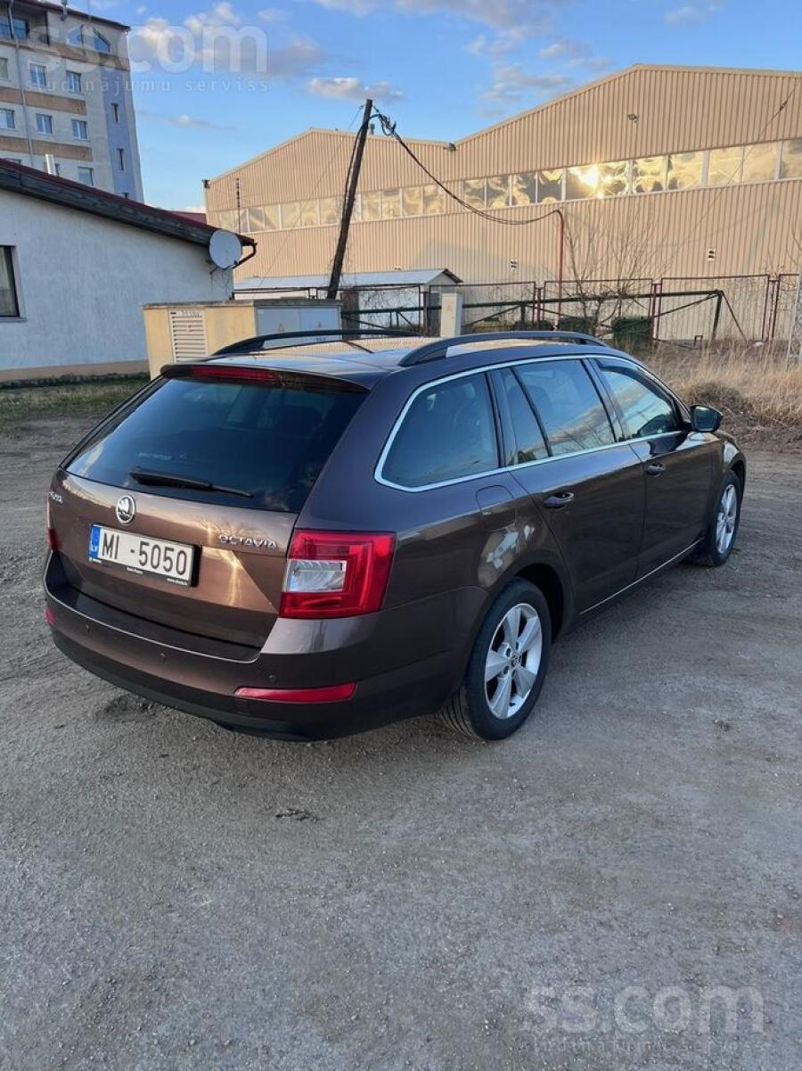 Brūns Skoda Octavia 2015 Rīga, ar dzinēja tilpumu 1.60 L un nobraukumu 331 tūkst. km par 5000 €, foto 5 vietnē AUTOMOTO.COM.LV