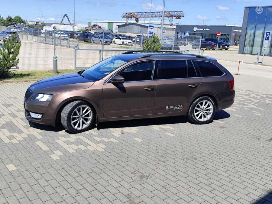Brūns Skoda Octavia 2015 Šauļi, ar dzinēja tilpumu 1.60 L un nobraukumu 190 tūkst. km par 5400 €, foto 10 vietnē AUTOMOTO.COM.LV