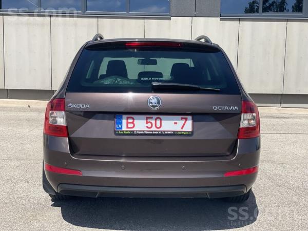 Brūns Skoda Octavia 2015 Rīga, ar dzinēja tilpumu 1.60 L un nobraukumu 332 tūkst. km par 4790 €, foto 5 vietnē AUTOMOTO.COM.LV