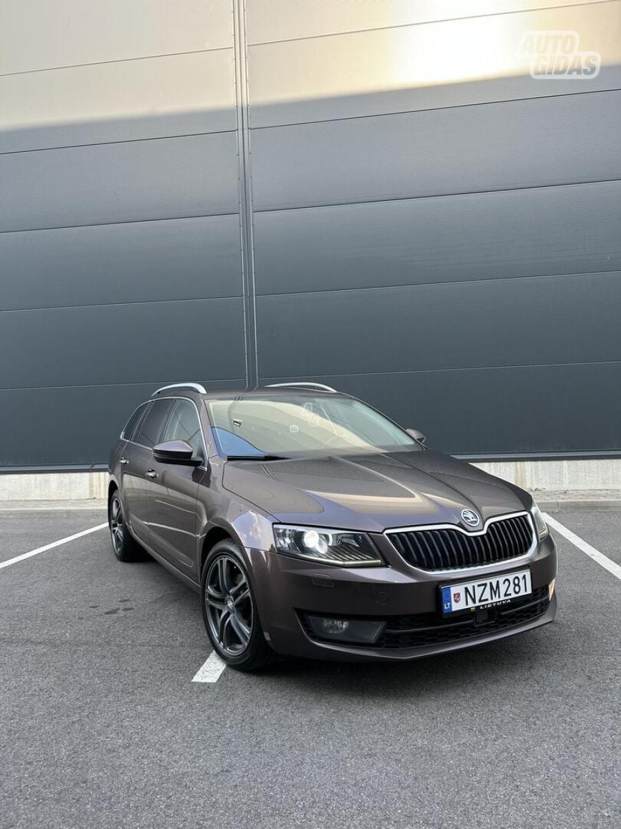 Brown Skoda Octavia 2015 in Kaunas, with an engine capacity of 1.60 L and mileage of 376 thousand km for 5900 €, photo 5 on AUTOMOTO.COM.LV