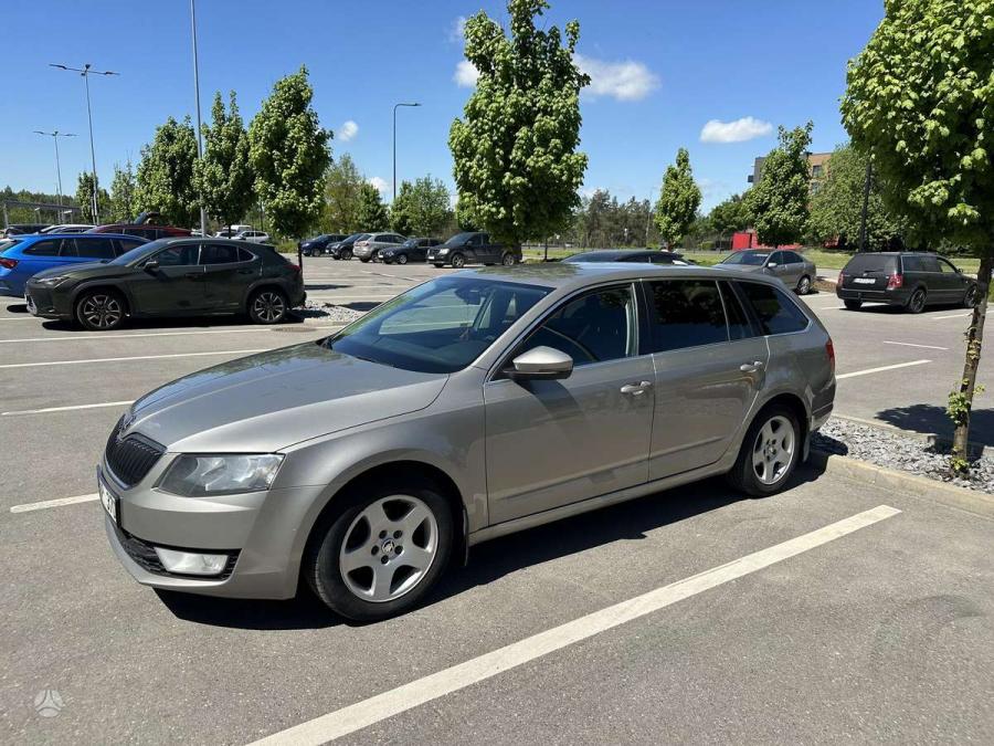 Brown Skoda Octavia 2015 in Vilnius, with an engine capacity of 1.60 L and mileage of 268 thousand km for 5699 €, photo 11 on AUTOMOTO.COM.LV