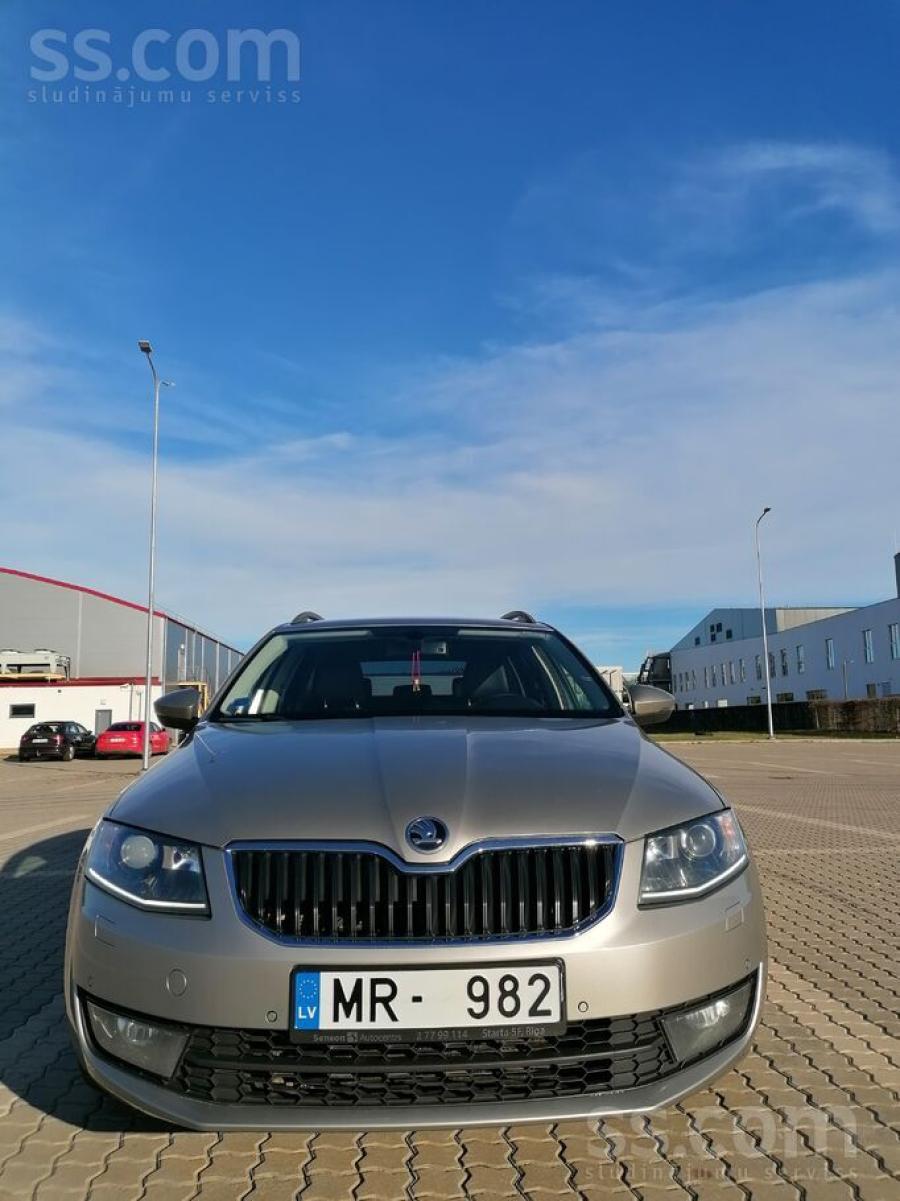 Brown Skoda Octavia 2016 in Riga, with an engine capacity of 1.80 L and mileage of 210 thousand km for 3500 €, photo 7 on AUTOMOTO.COM.LV