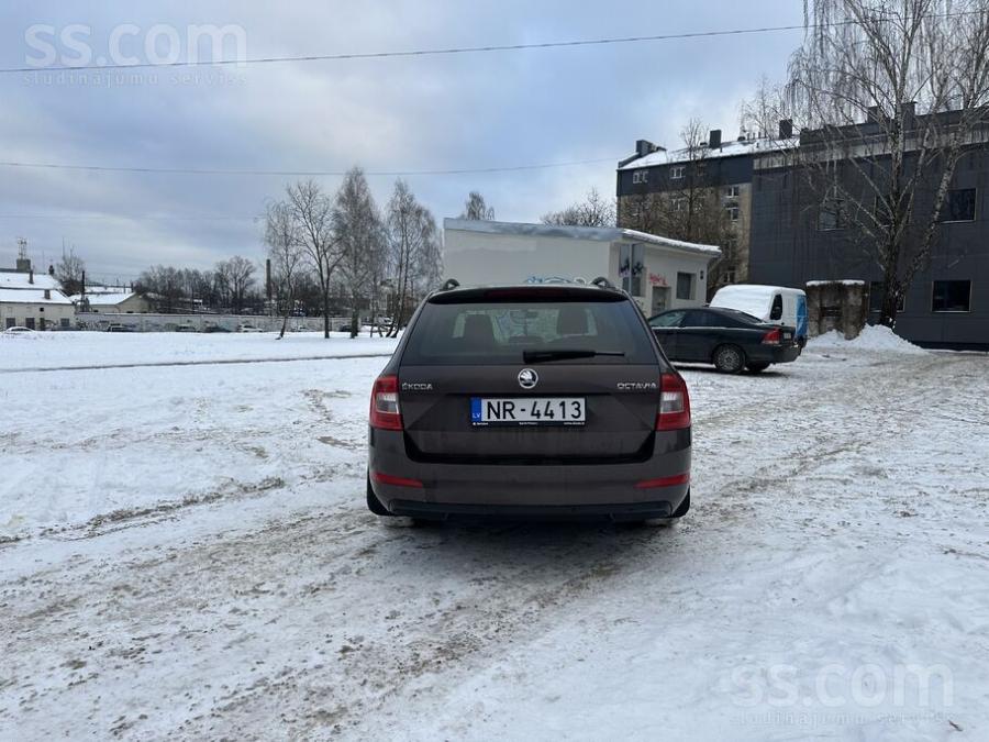 Коричневый Шкода Октавия 2016 в Рига, объемом двигателя 2.00 л и пробегом 285 тыс. км за 7499 €, фото 4 на AUTOMOTO.COM.LV
