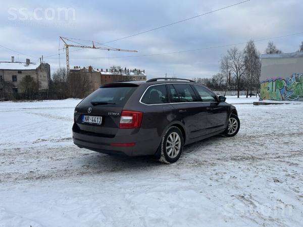 Brūns Skoda Octavia 2016 Rīga, ar dzinēja tilpumu 2.00 L un nobraukumu 285 tūkst. km par 7499 €, foto 5 vietnē AUTOMOTO.COM.LV