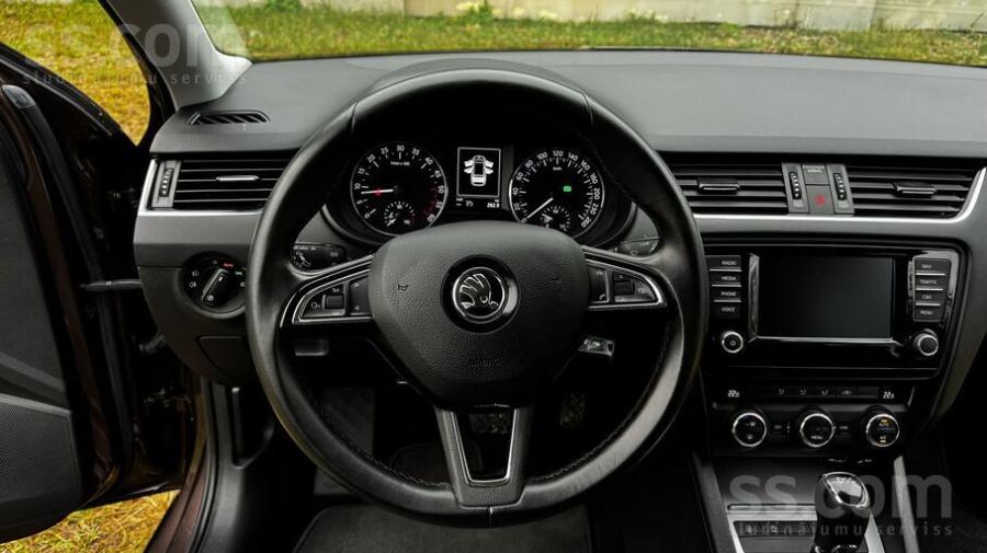 Brūns Skoda Octavia 2016 Rīga, ar dzinēja tilpumu 1.60 L un nobraukumu 191 tūkst. km par 8000 €, foto 14 vietnē AUTOMOTO.COM.LV