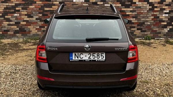 Brown Skoda Octavia 2016 in Riga, with an engine capacity of 1.60 L and mileage of 191 thousand km for 8000 €, photo 5 on AUTOMOTO.COM.LV