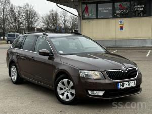 Brown Skoda Octavia 2016 in Riga, with an engine capacity of 1.60 L and mileage of 322 thousand km for 6000 €, photo 3 on AUTOMOTO.COM.LV