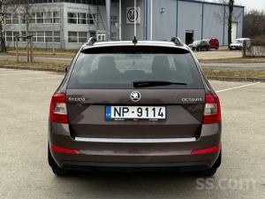 Brown Skoda Octavia 2016 in Riga, with an engine capacity of 1.60 L and mileage of 322 thousand km for 6000 €, photo 5 on AUTOMOTO.COM.LV