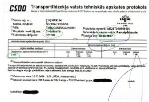 Brown Skoda Octavia 2016 in Riga, with an engine capacity of 1.60 L and mileage of 322 thousand km for 6000 €, photo 10 on AUTOMOTO.COM.LV