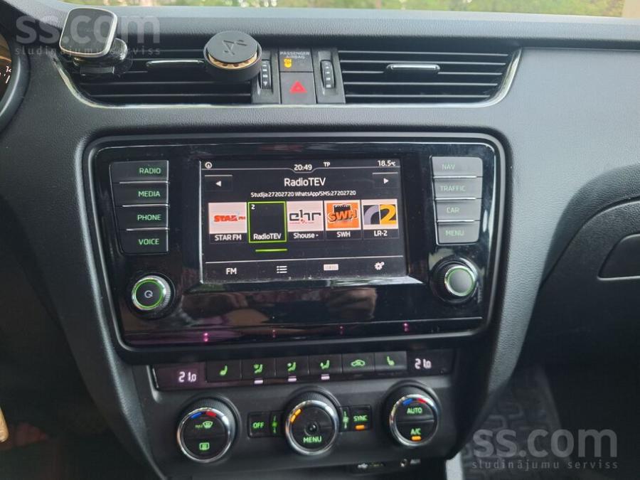 Brūns Skoda Octavia 2016 Cēsis, ar dzinēja tilpumu 2.00 L un nobraukumu 254 tūkst. km par 9500 €, foto 7 vietnē AUTOMOTO.COM.LV
