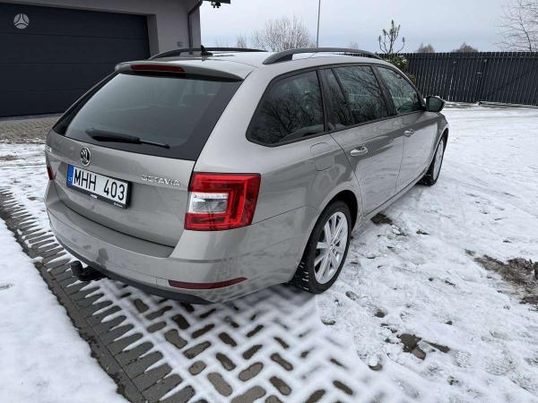 Brūns Skoda Octavia 2017 Panevēža, ar dzinēja tilpumu 1.60 L un nobraukumu 232 tūkst. km par 7500 €, foto 3 vietnē AUTOMOTO.COM.LV