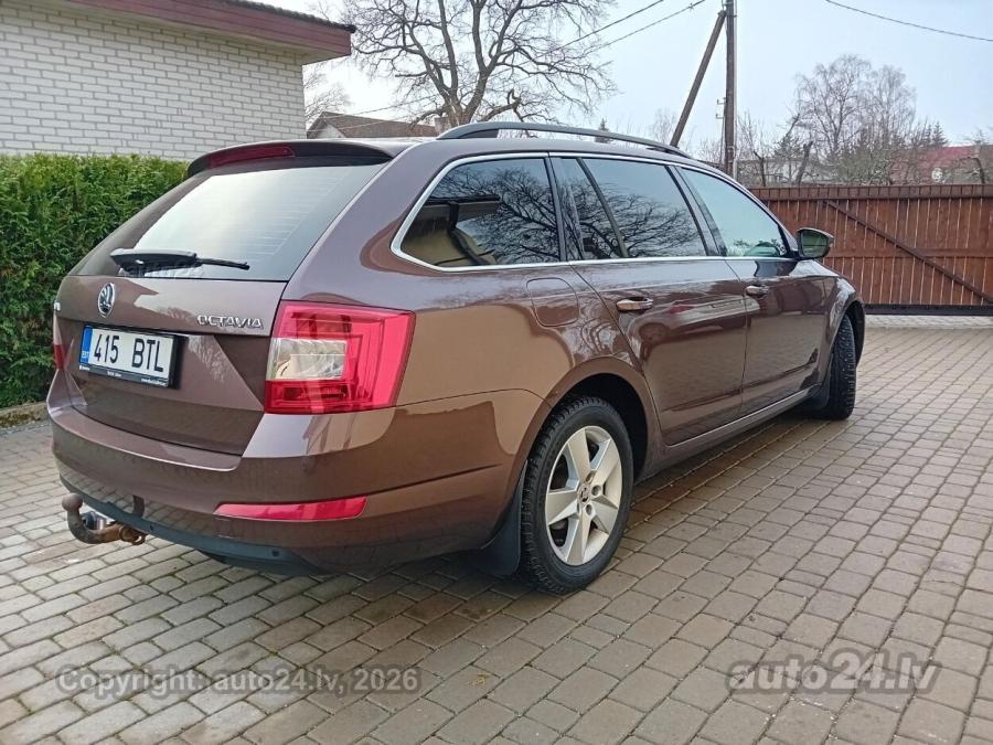 Brown Skoda Octavia 2017 in Tallinn, with an engine capacity of 1.40 L and mileage of 113 thousand km for 9999 €, photo 3 on AUTOMOTO.COM.LV