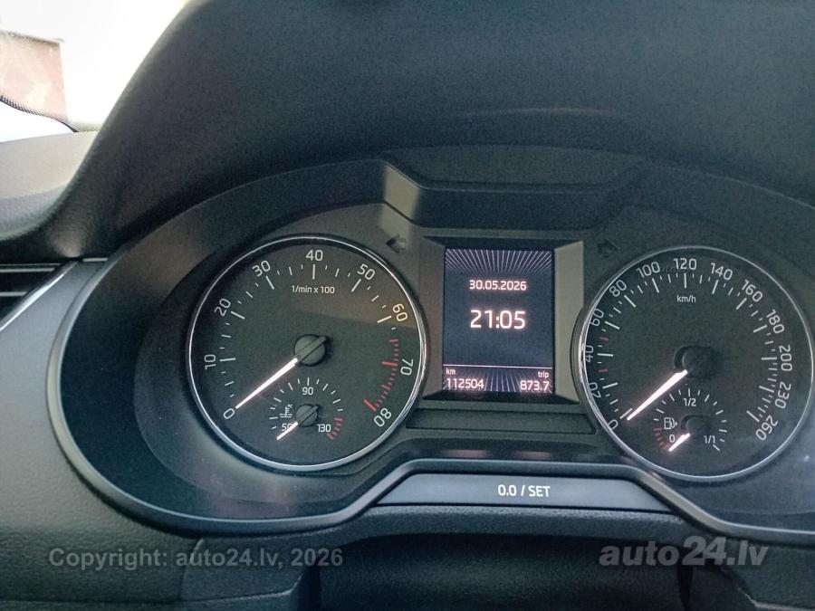 Brown Skoda Octavia 2017 in Tallinn, with an engine capacity of 1.40 L and mileage of 113 thousand km for 9999 €, photo 8 on AUTOMOTO.COM.LV