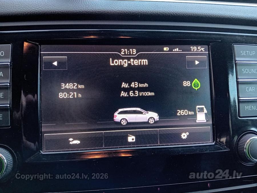 Brown Skoda Octavia 2017 in Tallinn, with an engine capacity of 1.40 L and mileage of 113 thousand km for 9999 €, photo 9 on AUTOMOTO.COM.LV