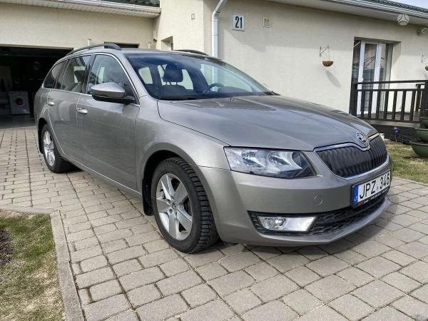 Brown Skoda Octavia 2017 in Vilnius, with an engine capacity of 1.40 L and mileage of 175 thousand km for 8500 €, photo 2 on AUTOMOTO.COM.LV