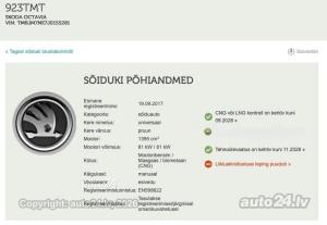 Brūns Skoda Octavia 2017 Tallina, ar dzinēja tilpumu 1.40 L un nobraukumu 336 tūkst. km par 4999 €, foto 14 vietnē AUTOMOTO.COM.LV