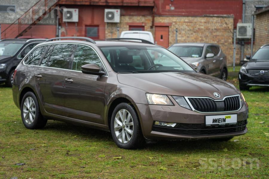 Brown Skoda Octavia 2019 in Liepaja, with an engine capacity of 1.60 L and mileage of 157 thousand km for 9500 €, photo 1 on AUTOMOTO.COM.LV