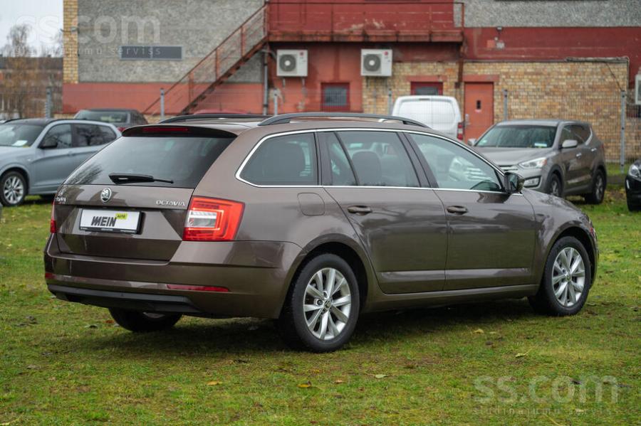 Brown Skoda Octavia 2019 in Liepaja, with an engine capacity of 1.60 L and mileage of 157 thousand km for 9500 €, photo 6 on AUTOMOTO.COM.LV