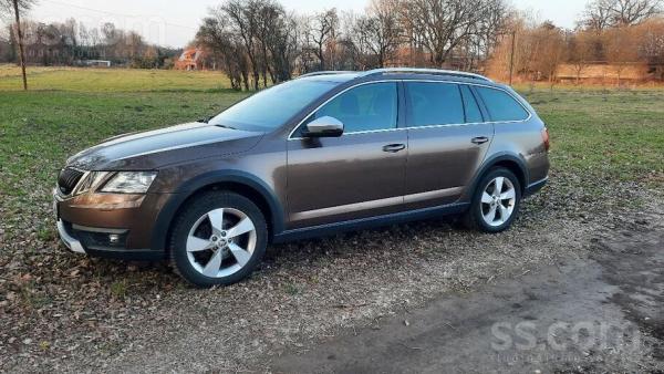 Brown Skoda Octavia 2019 in Riga, with an engine capacity of 2.00 L and mileage of 250 thousand km for 9900 €, photo 5 on AUTOMOTO.COM.LV