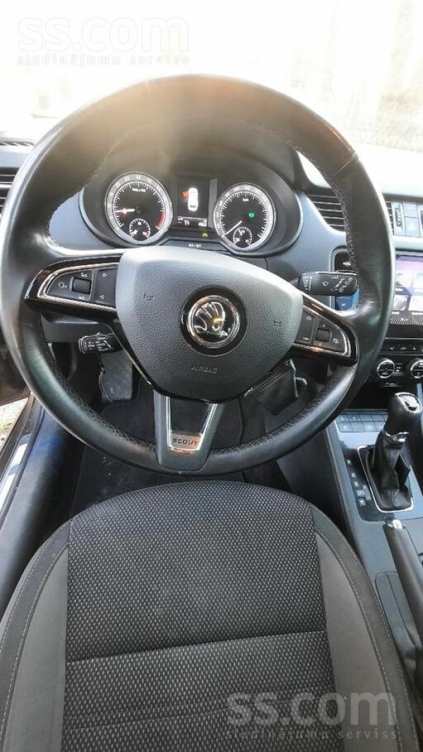Brown Skoda Octavia 2019 in Riga, with an engine capacity of 2.00 L and mileage of 250 thousand km for 9700 €, photo 10 on AUTOMOTO.COM.LV