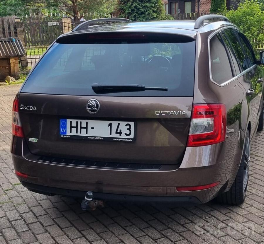 Brūns Skoda Octavia 2019 Rīga, ar dzinēja tilpumu 2.00 L un nobraukumu 141 tūkst. km par 10800 €, foto 4 vietnē AUTOMOTO.COM.LV