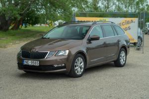 Brown Skoda Octavia 2019 in Riga, with an engine capacity of 1.60 L and mileage of 157 thousand km for 10850 €, photo  on AUTOMOTO.COM.LV