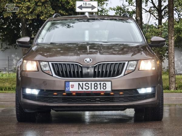 Brown Skoda Octavia 2019 in Vilnius, with an engine capacity of 1.60 L and mileage of 371 thousand km for 7899 €, photo 2 on AUTOMOTO.COM.LV
