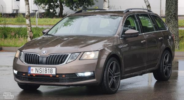 Brown Skoda Octavia 2019 in Vilnius, with an engine capacity of 1.60 L and mileage of 371 thousand km for 7899 €, photo 3 on AUTOMOTO.COM.LV