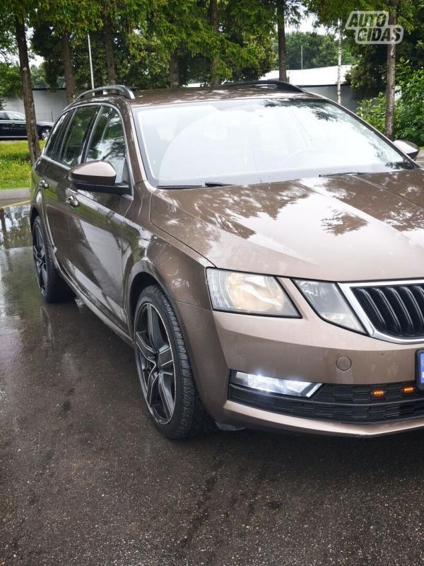 Brown Skoda Octavia 2019 in Vilnius, with an engine capacity of 1.60 L and mileage of 371 thousand km for 7899 €, photo 10 on AUTOMOTO.COM.LV