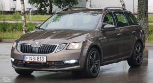 Brown Skoda Octavia 2019 in Vilnius, with an engine capacity of 1.60 L and mileage of 371 thousand km for 7950 €, photo 4 on AUTOMOTO.COM.LV