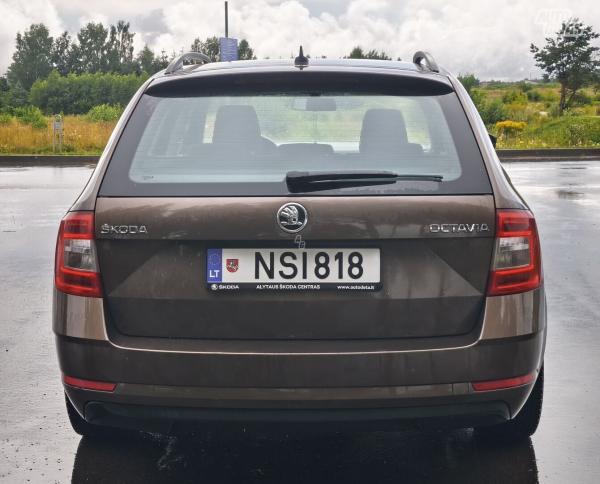 Brown Skoda Octavia 2019 in Vilnius, with an engine capacity of 1.60 L and mileage of 371 thousand km for 7899 €, photo 6 on AUTOMOTO.COM.LV