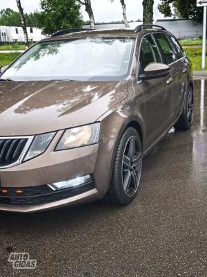 Brown Skoda Octavia 2019 in Vilnius, with an engine capacity of 1.60 L and mileage of 371 thousand km for 7950 €, photo 10 on AUTOMOTO.COM.LV