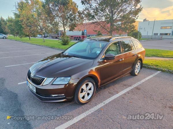 Brown Skoda Octavia 2019 in Tallinn, with an engine capacity of 1.50 L and mileage of 102 thousand km for 12990 €, photo 1 on AUTOMOTO.COM.LV
