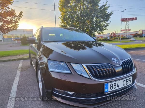 Brown Skoda Octavia 2019 in Tallinn, with an engine capacity of 1.50 L and mileage of 102 thousand km for 12990 €, photo 3 on AUTOMOTO.COM.LV