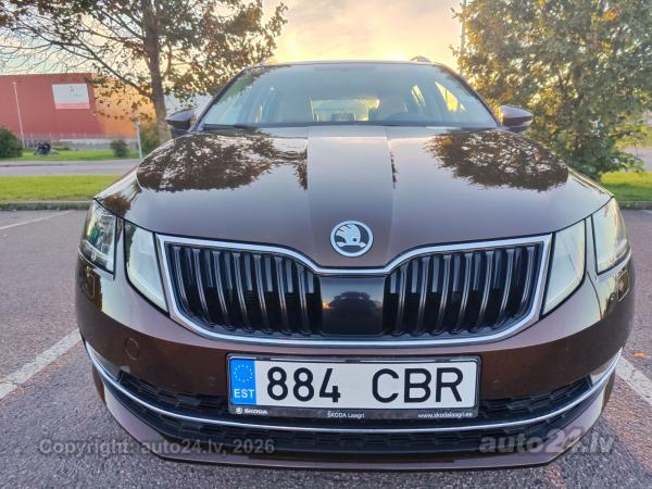 Brown Skoda Octavia 2019 in Tallinn, with an engine capacity of 1.50 L and mileage of 102 thousand km for 12990 €, photo 4 on AUTOMOTO.COM.LV