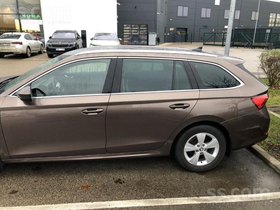 Brown Skoda Octavia 2020 in Riga, with an engine capacity of 1.50 L and mileage of 35 thousand km for 16000 €, photo 11 on AUTOMOTO.COM.LV