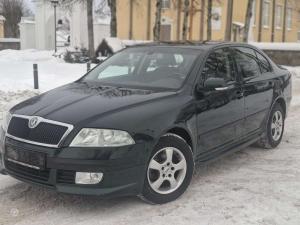 Green Skoda Octavia 2005 in Raseiniai, with an engine capacity of 1.97 L and mileage of 184 thousand km for 1990 €, photo  on AUTOMOTO.COM.LV