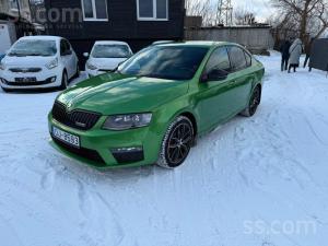 Zaļš Skoda Octavia 2015 Rīga, ar dzinēja tilpumu 2.00 L un nobraukumu 220 tūkst. km par 11190 €, foto  vietnē AUTOMOTO.COM.LV