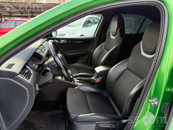 Green Skoda Octavia 2015 in Riga, with an engine capacity of 2.00 L and mileage of 220 thousand km for 11190 €, photo 9 on AUTOMOTO.COM.LV