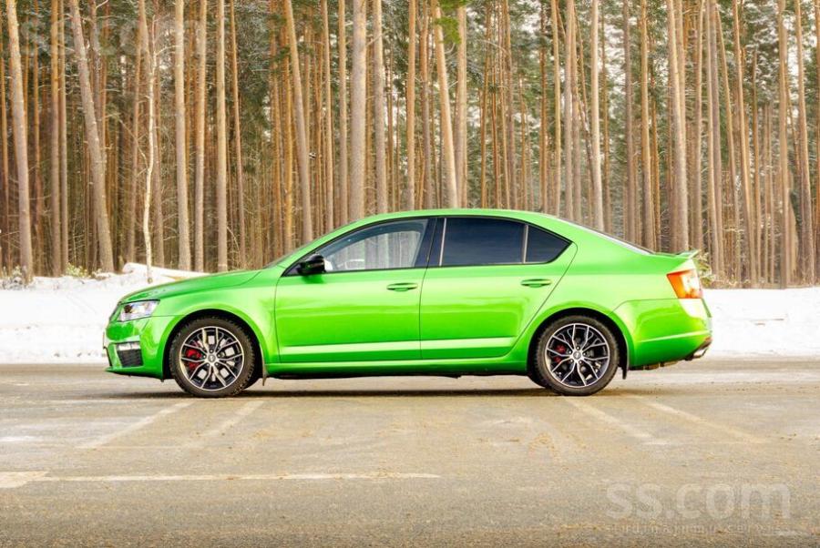 Zaļš Skoda Octavia 2015 Rīga, ar dzinēja tilpumu 2.00 L un nobraukumu 220 tūkst. km par 8990 €, foto 5 vietnē AUTOMOTO.COM.LV