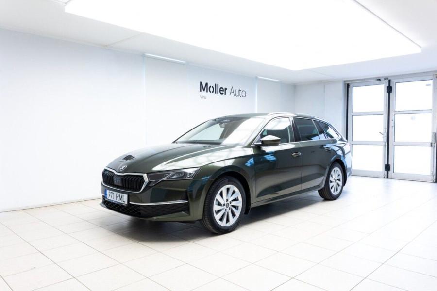 Zaļš Skoda Octavia 2026 Jehvi, ar dzinēja tilpumu 1.50 L un nobraukumu 8 tūkst. km par 34650 €, foto 1 vietnē AUTOMOTO.COM.LV