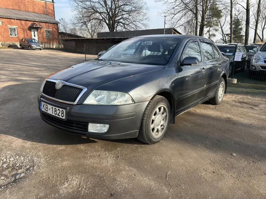 Зеленый Шкода Октавия 2007 в Гробиня, объемом двигателя 1.90 л и пробегом 365 тыс. км за 1200 €, фото 1 на AUTOMOTO.COM.LV