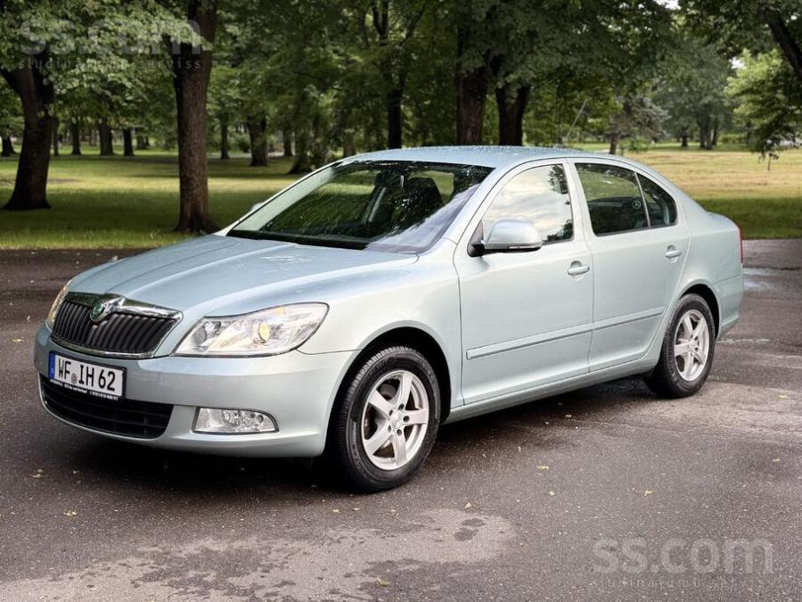 Зеленый Шкода Октавия 2009 в Рига, объемом двигателя 1.40 л и пробегом 200 тыс. км за 3900 €, фото 1 на AUTOMOTO.COM.LV
