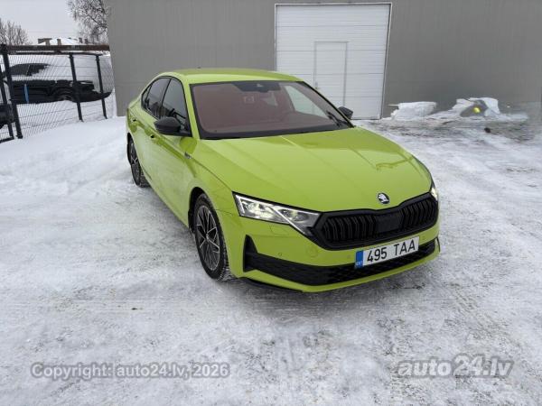 Zaļš Skoda Octavia 2024 Tallina, ar dzinēja tilpumu 2.00 L un nobraukumu 44 tūkst. km par 29000 €, foto 1 vietnē AUTOMOTO.COM.LV