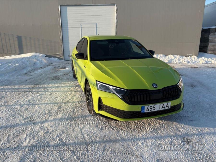 Green Skoda Octavia 2024 in Tallinn, with an engine capacity of 2.00 L and mileage of 44 thousand km for 29000 €, photo 2 on AUTOMOTO.COM.LV