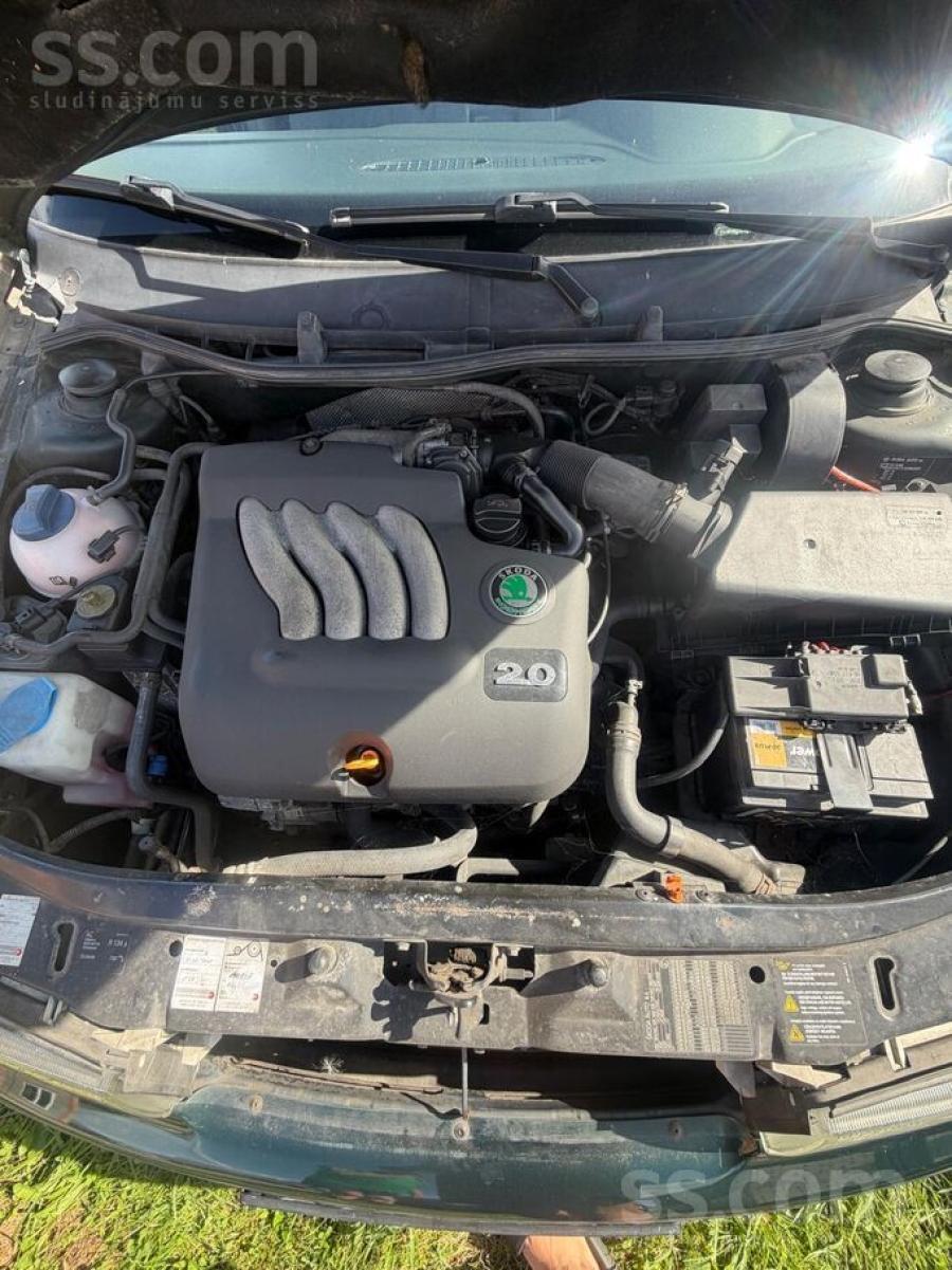 Green Skoda Octavia 2000 in Riga, with an engine capacity of 2.00 L and mileage of 228 thousand km for 2600 €, photo 13 on AUTOMOTO.COM.LV