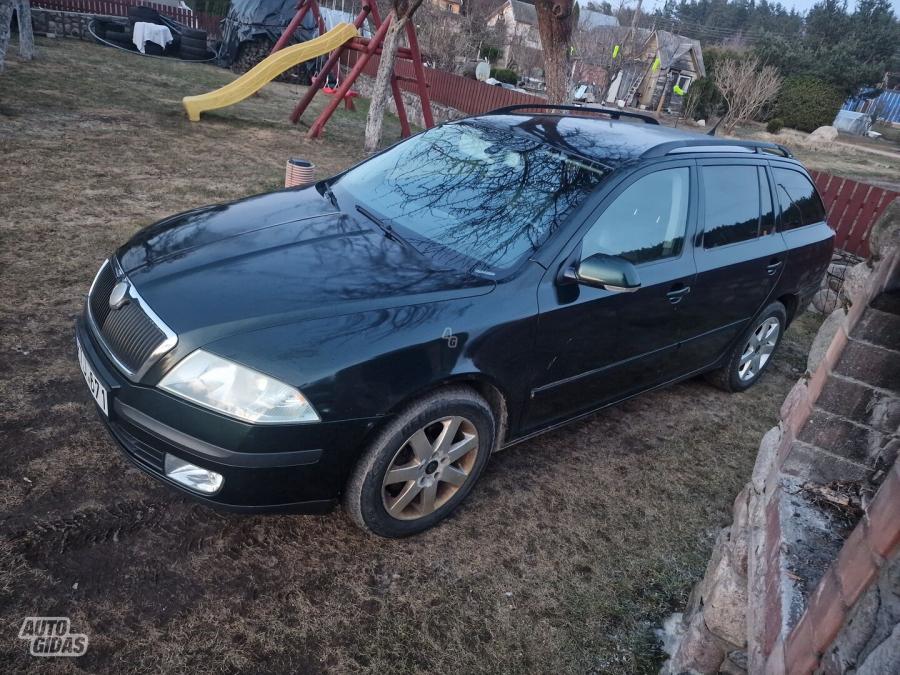 Green Skoda Octavia 2005 in Kaunas, with an engine capacity of 2.00 L and mileage of 389 thousand km for 1250 €, photo 5 on AUTOMOTO.COM.LV