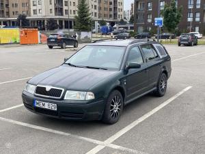 Зеленый Шкода Октавия 2005 в Вильнюс, объемом двигателя 1.90 л и пробегом 303 тыс. км за 960 €, фото  на AUTOMOTO.COM.LV