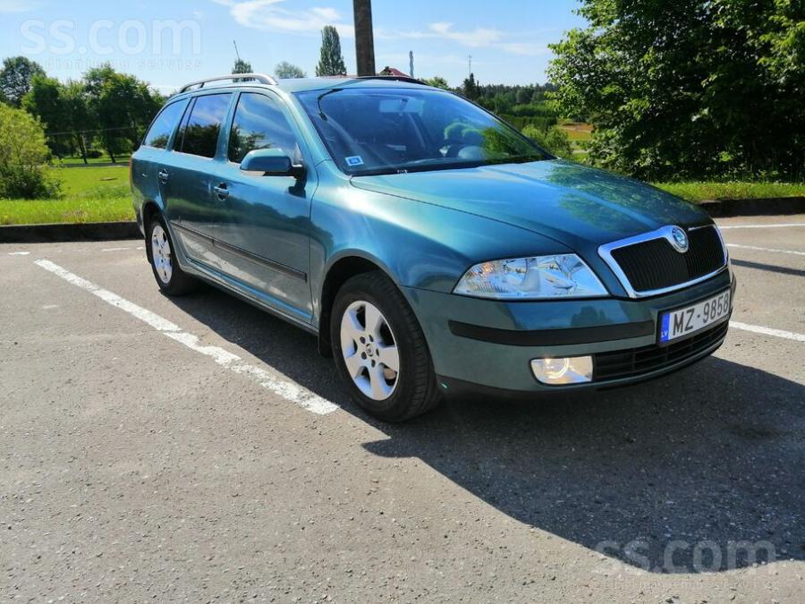 Zaļš Skoda Octavia 2006 Madona, ar dzinēja tilpumu 1.60 L un nobraukumu 174 tūkst. km par 2300 €, foto 1 vietnē AUTOMOTO.COM.LV